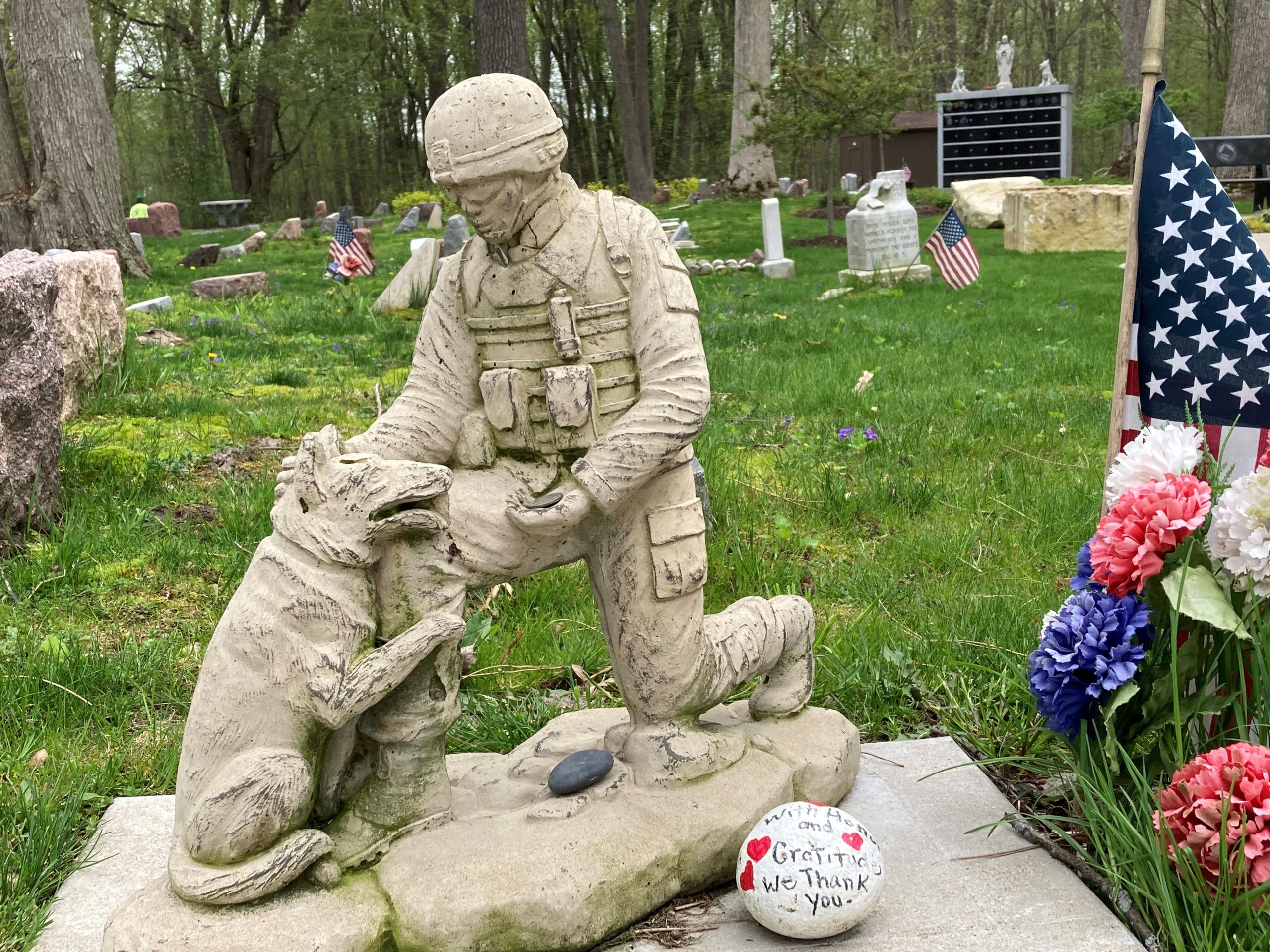 War Dog Memorial - Traveling with PugsleyTonks